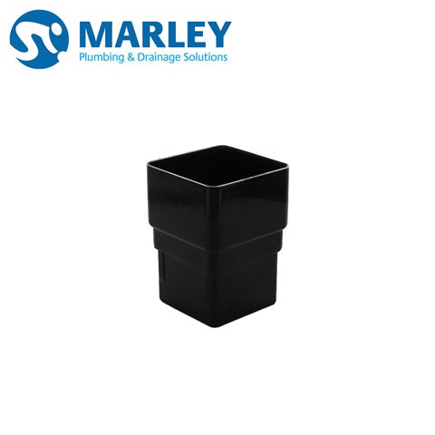 Marley Square 65mm Socket with Fixing Lugs - Anthracite Grey | Roofing ...