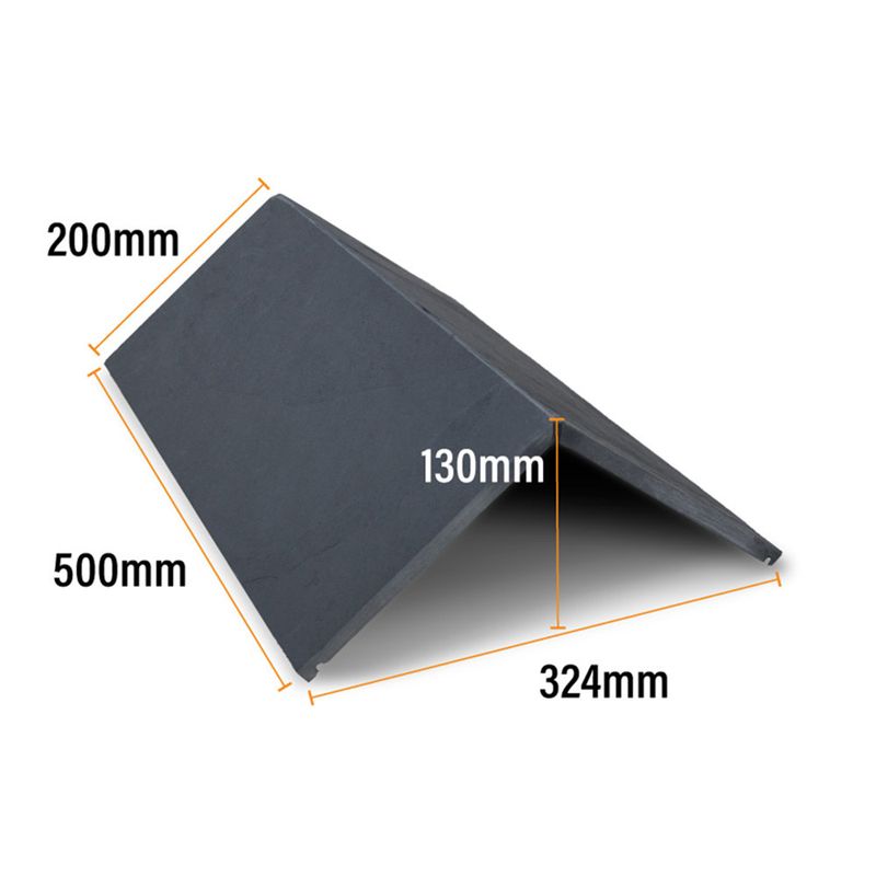 Mayan RealRidge Classic Natural Slate Graphite Classic Ridge - 105 ...