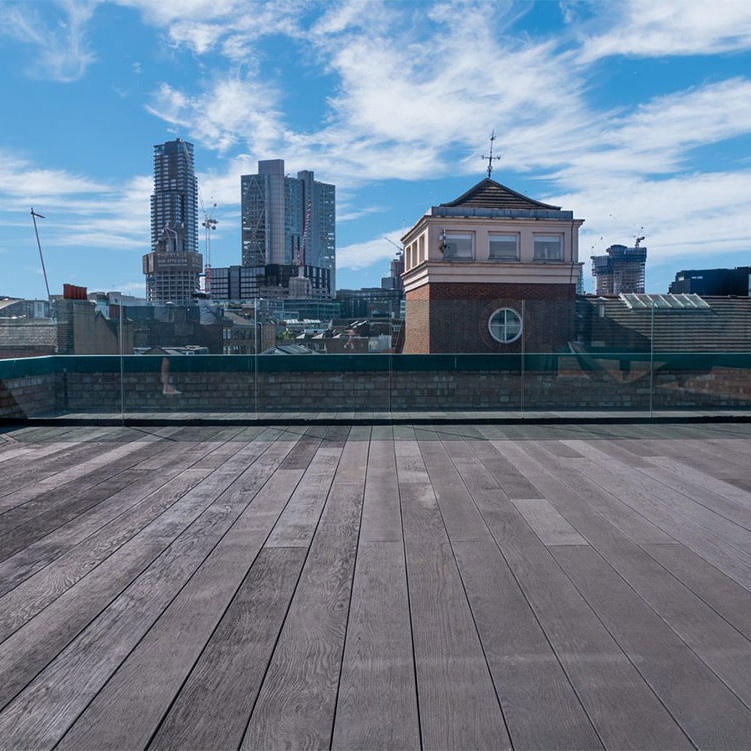 Millboard Burnt Cedar/Embered Vertical Fascia Paneling Board for ...