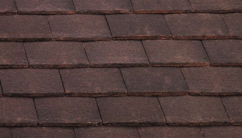 Marley Concrete Plain Tile Cloak Verge Right Handed - Natural Red ...