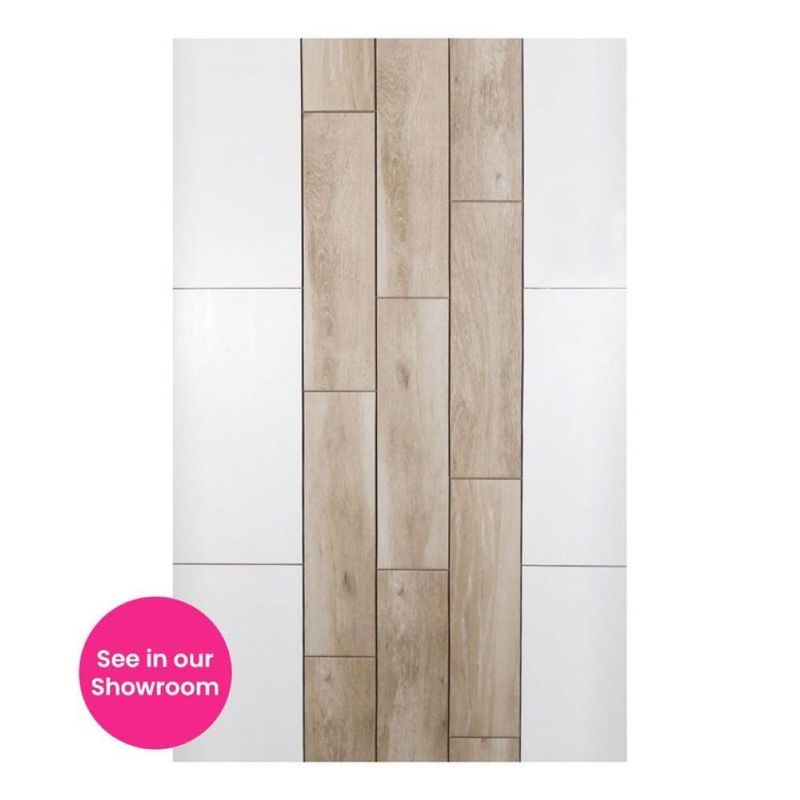 Neve White Rectified Ceramic Wall Tile 300mm x 600mm | PALLET DEAL 68 ...