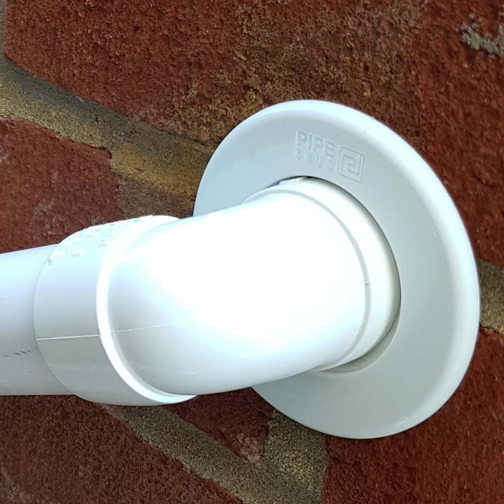 PipeSnug 110mm Soil Pipe Cover - White | Drainage Superstore®