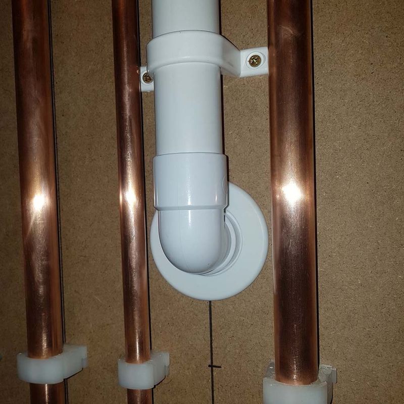 PipeSnug 32mm Waste Pipe Collar White - Pack of 2 | Drainage Superstore®