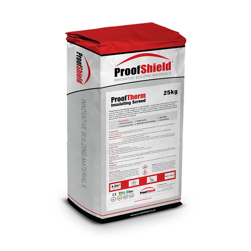 ProofTherm High Performance Insulating Floor Screed - 25kg | Insulation Superstore®