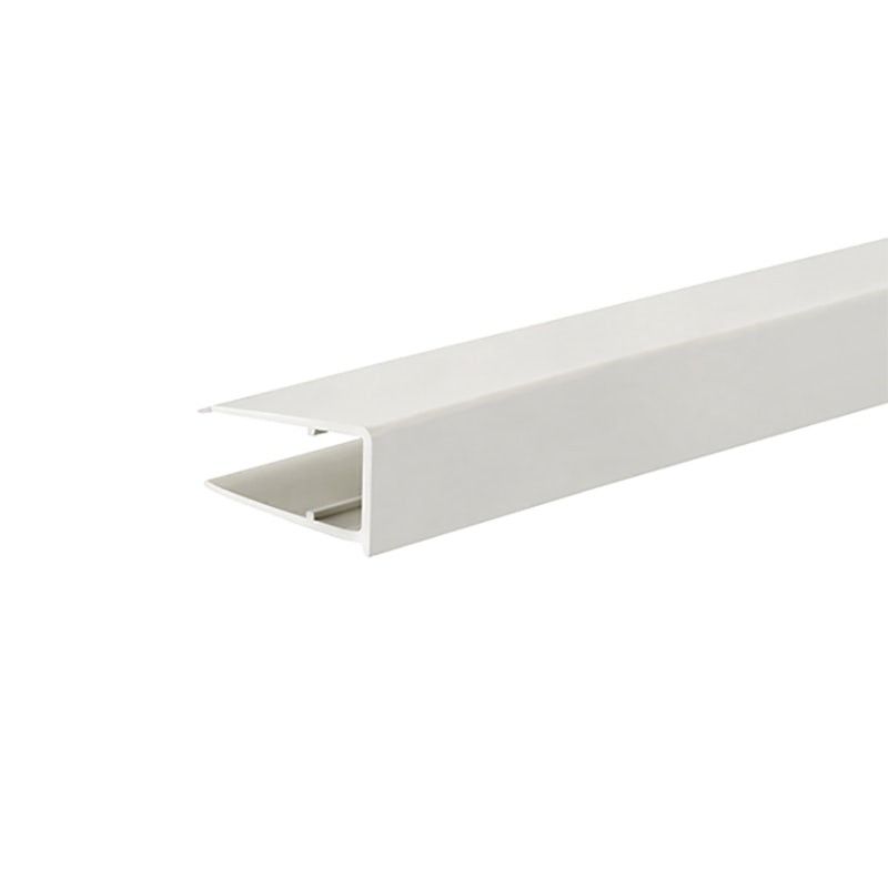 SNAPA Snap-FIx PVC Drip Trim in White - 2100mm | Roofing Superstore®