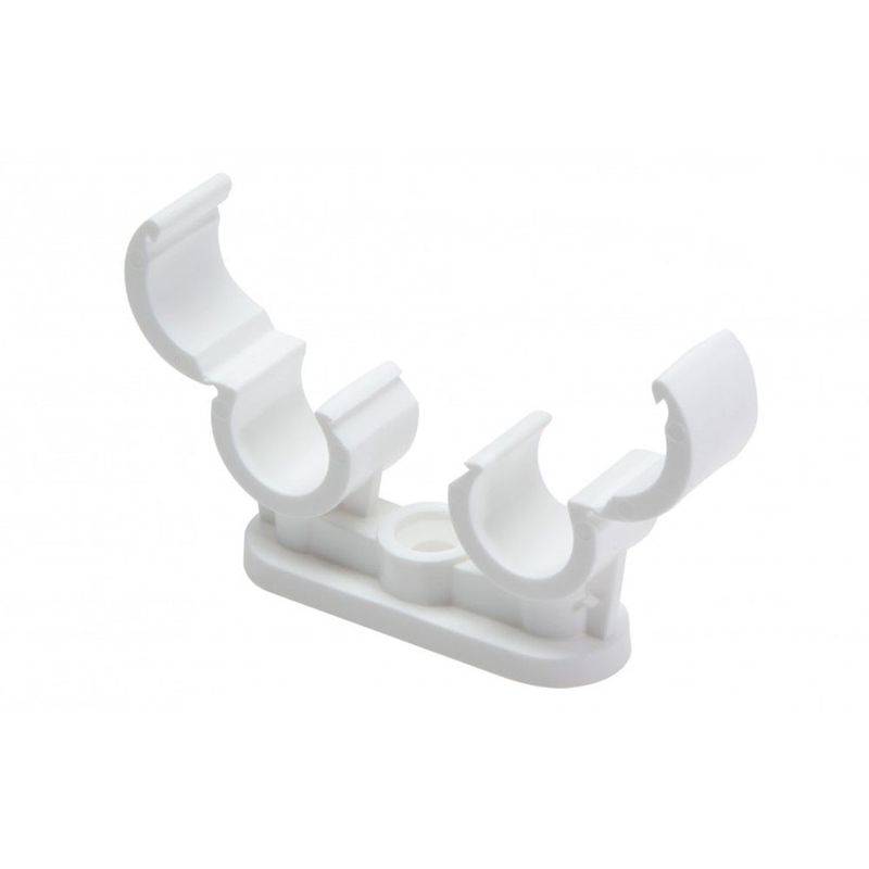 Quick Locking Double Clip QD15 15mm (Box of 50) | Plumbing Superstore®