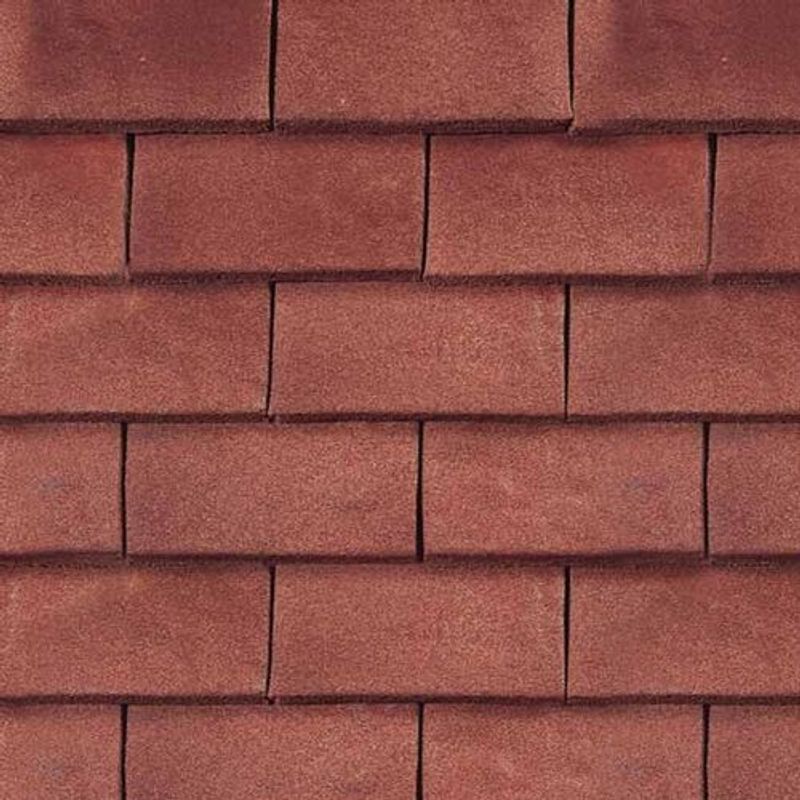 Redland Heathland Plain Concrete Roof Tile Sanded Wealden Red - Pallet ...