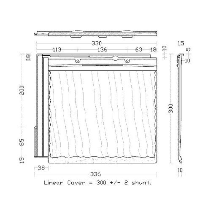 Redland Cambrian Slate Interlocking Roof Slate Smooth - Heather ...