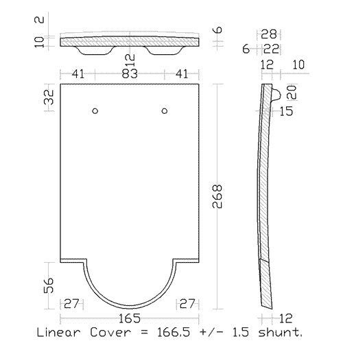 Redland Rosemary Clay Classic Club Tile - Red | Roofing Superstore®