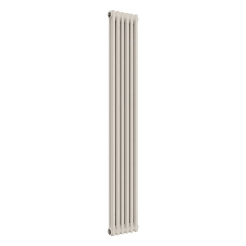Reina Colona 2 Column RAL 9001 Cream Vertical Radiator - 1800mm x 290mm ...