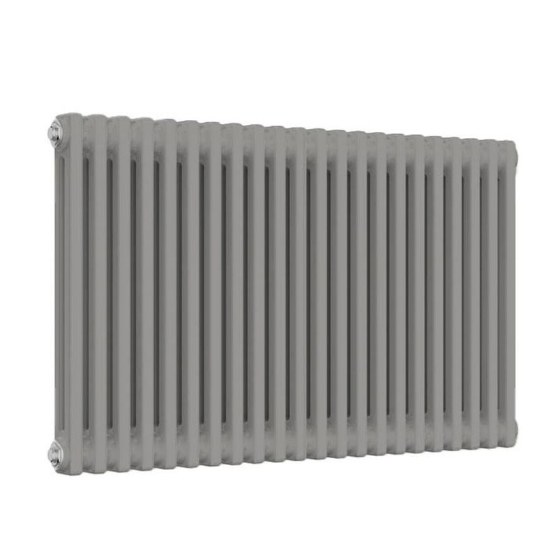 Reina Colona 2 Column RAL 9006 White Aluminium Horizontal Radiator ...