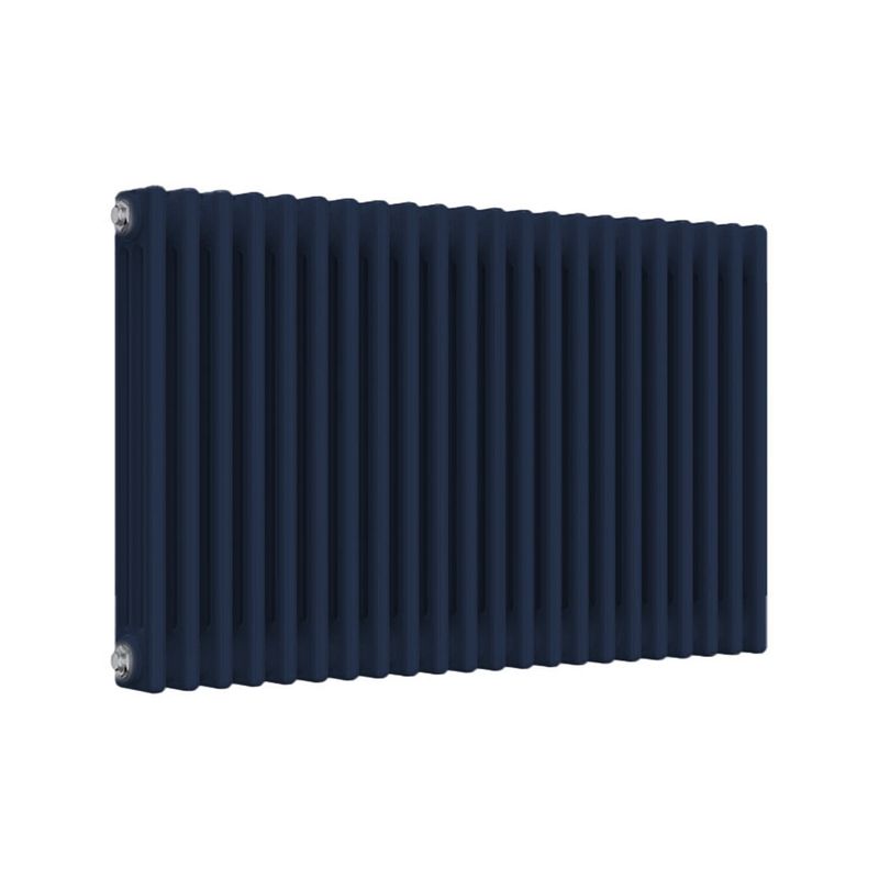 Reina Colona 3 Column RAL 5003 Dark Sapphire Blue Horizontal Radiator ...