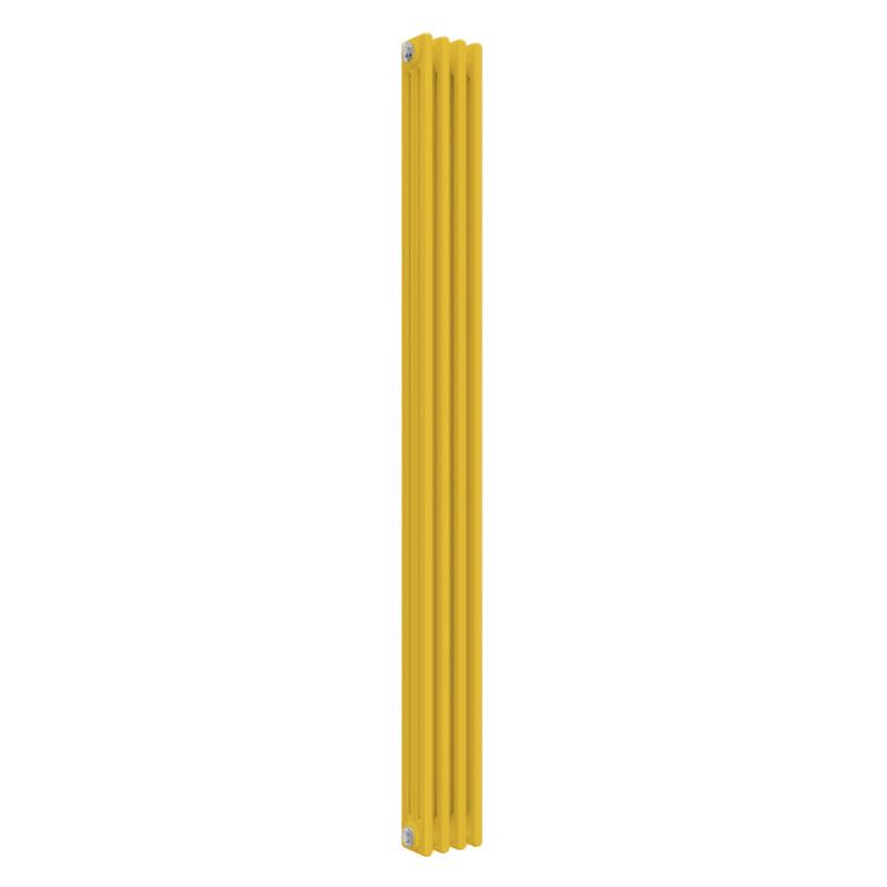 Reina Colona 3 Column RAL 1023 Traffic Yellow Vertical Radiator ...