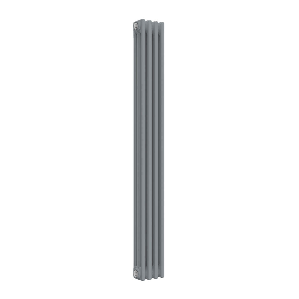 Reina Colona 3 Column RAL 7040 Window Grey Designer Radiator - 1500mm x ...