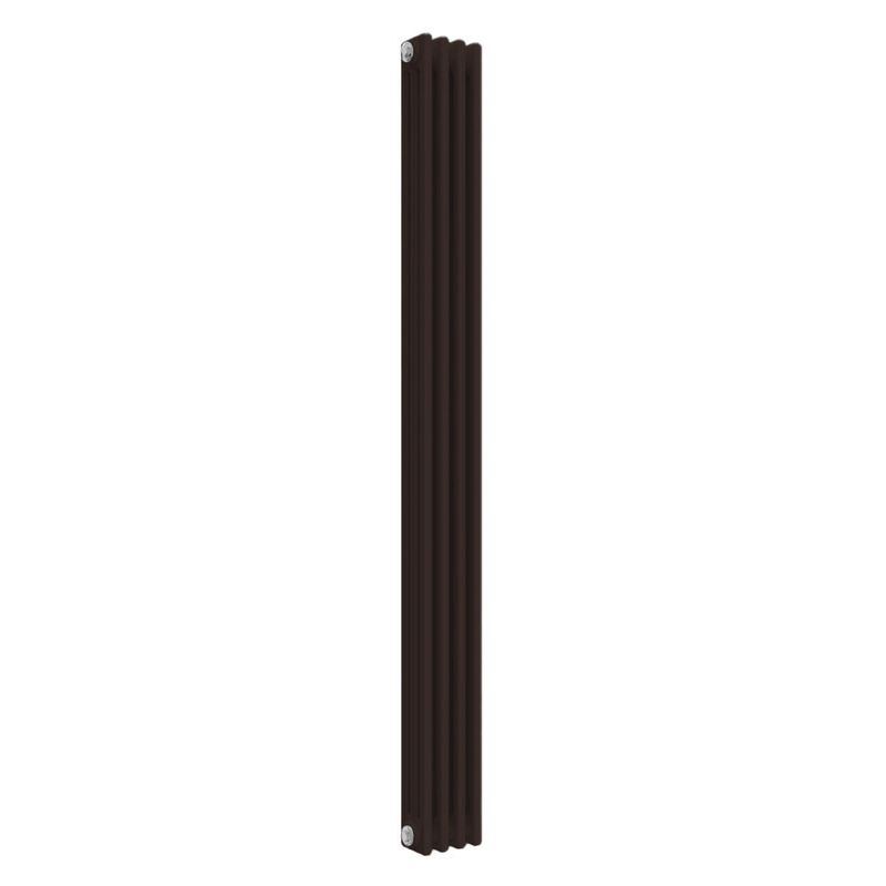 Reina Colona 3 Column RAL 8017 Chocolate Brown Vertical Radiator ...