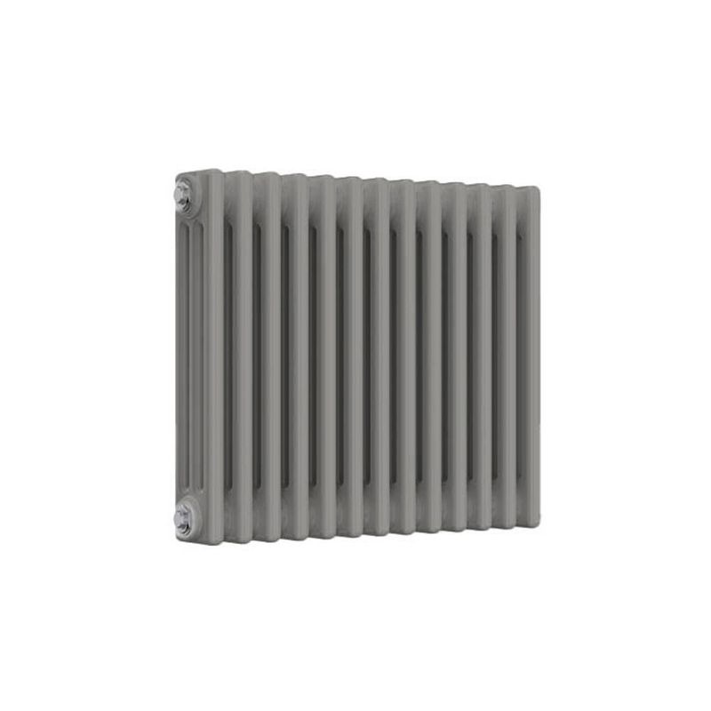 Reina Colona 3 Column RAL 9006 White Aluminium Horizontal Radiator ...