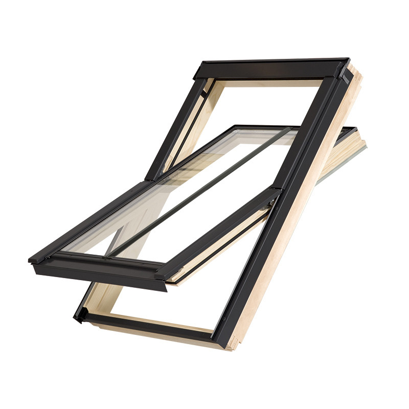 RoofLITE+ Solid Conservation Centre Pivot Roof Window - 55cm x 98cm ...