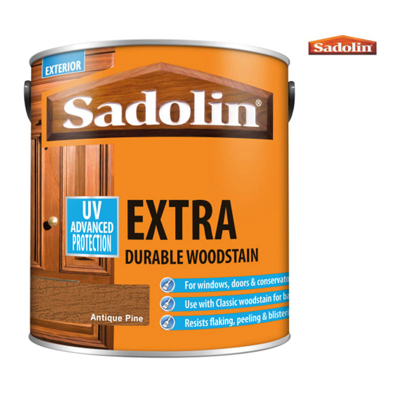 Sadolin Extra Durable Woodstain 2.5l - Antique Pine | Roofing Superstore®