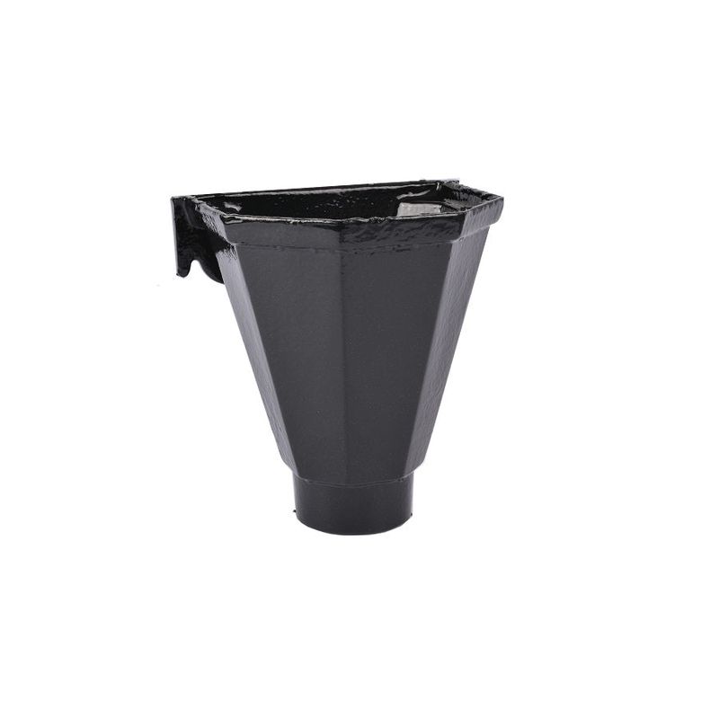 Saint Gobain Classical Plus Cast Iron Downpipe Flat Hopper Head - 100mm ...