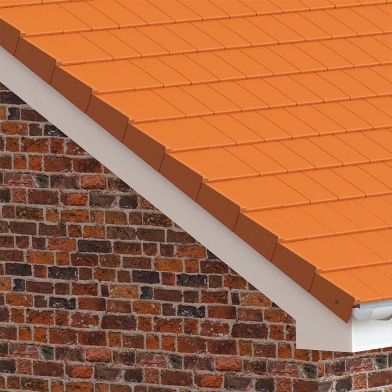 Sandtoft TLE/MF Dry Verge Eaves Unit Left Hand - Rustic/Flanders ...