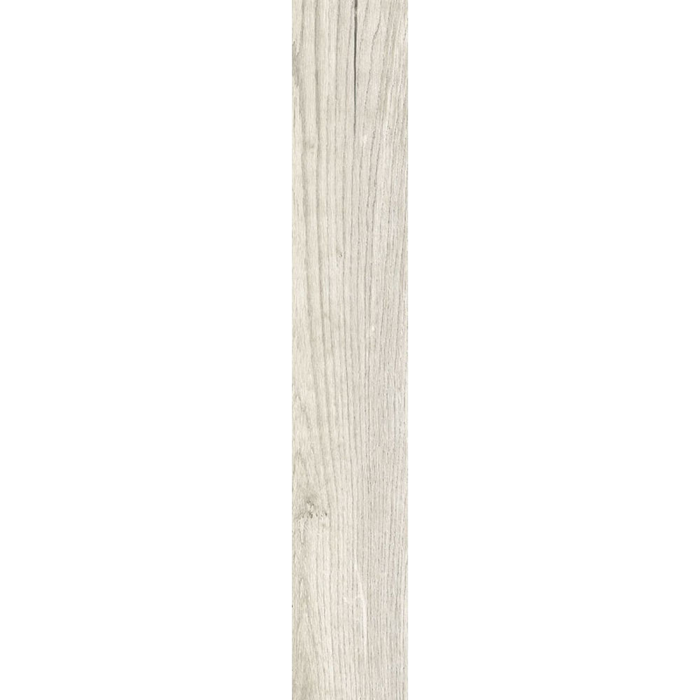 Sherwood Light Grey Wood Effect Porcelain Floor Tile - 1200mm x 200mm ...