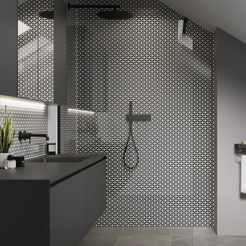 Showerwall Retro Emerald Acrylic Shower Panel | Plumbing Superstore®