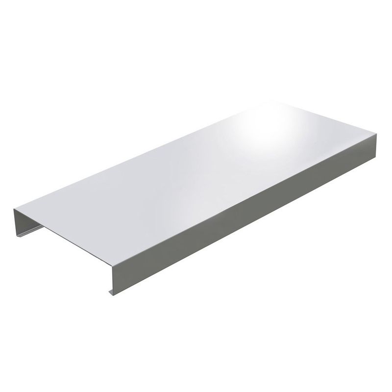 Alumasc Skyline Aluminium Coping in White - 422mm x 3000mm ...