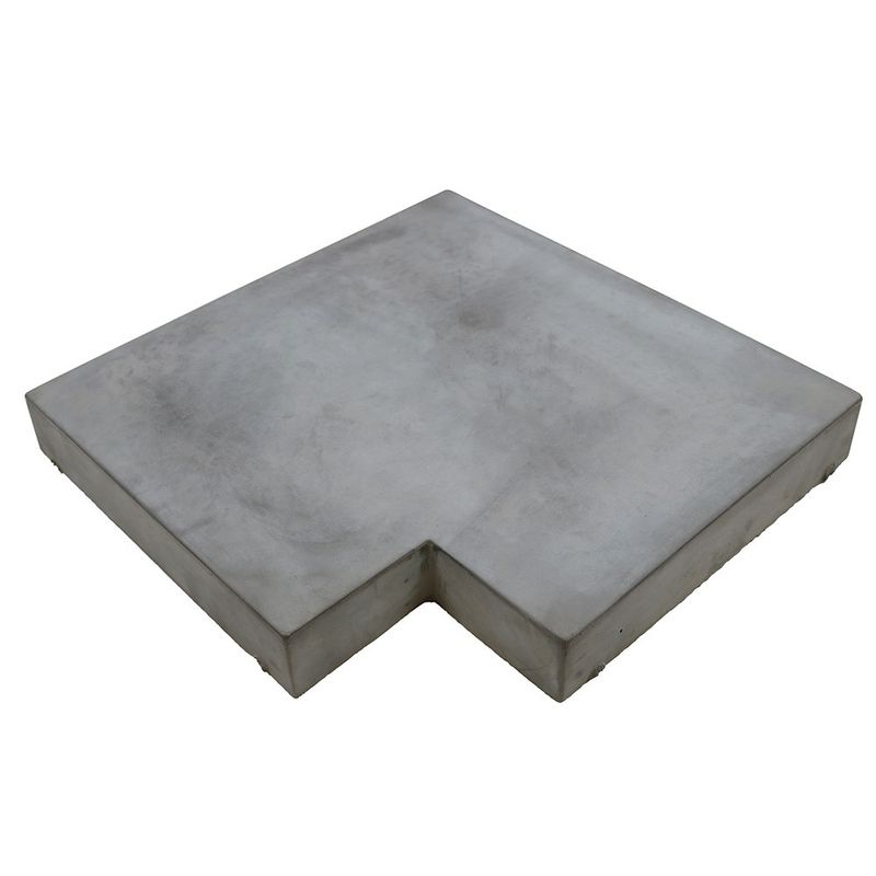 Eurodec 50mm Flat Concrete Coping Stone 600mm x 300mm - Slate | Roofing ...