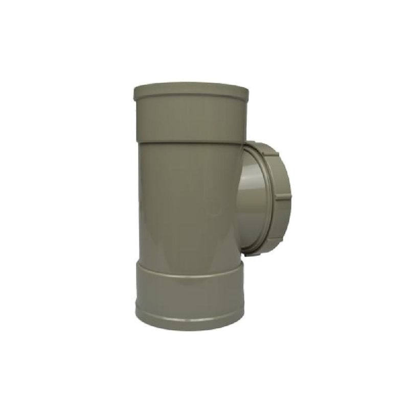 Solvent Weld Soil Double Socket Access Pipe - 110mm | Insulation ...