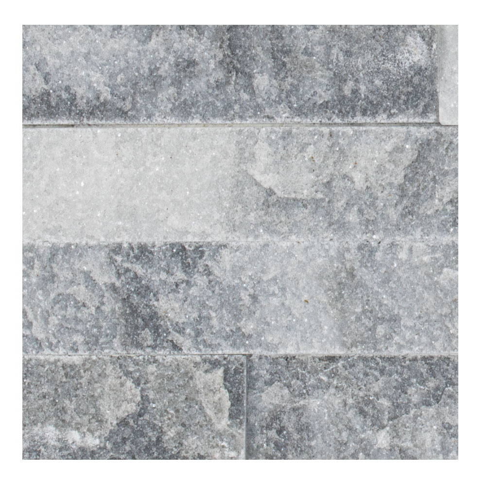 Split Face Grey Mix Sparkle Natural Stone Quartzite Wall Tile - 100mm x ...