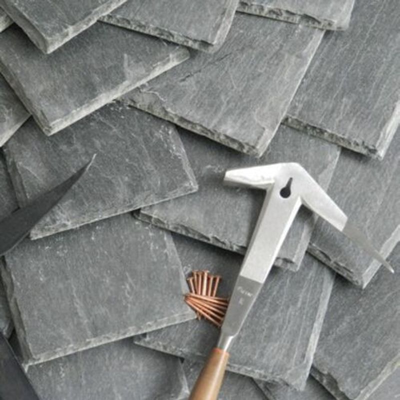 SSQ Riverstone First Grade Medium Grey Argentinian Slate Roof Tile ...