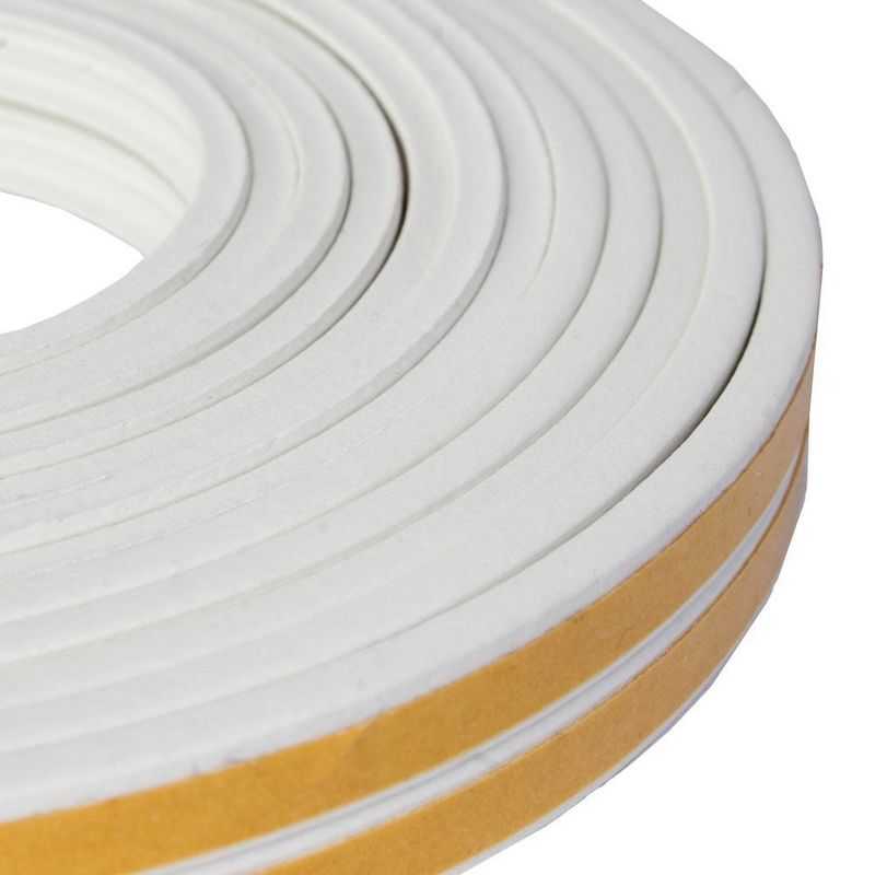 Stormguard EPDM Rubber P Profile Weatherstrip Seal (10m) (WHITE ...