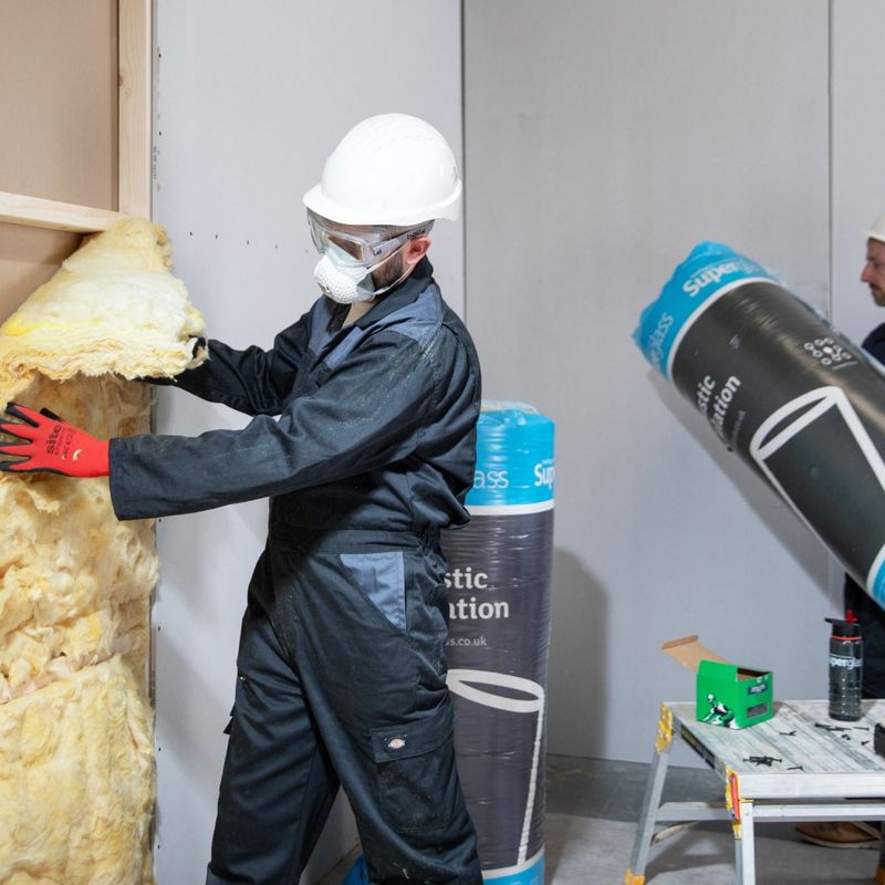 Superglass Acoustic Roll 12 100mm - 11.4m2 Pack | Insulation Superstore®