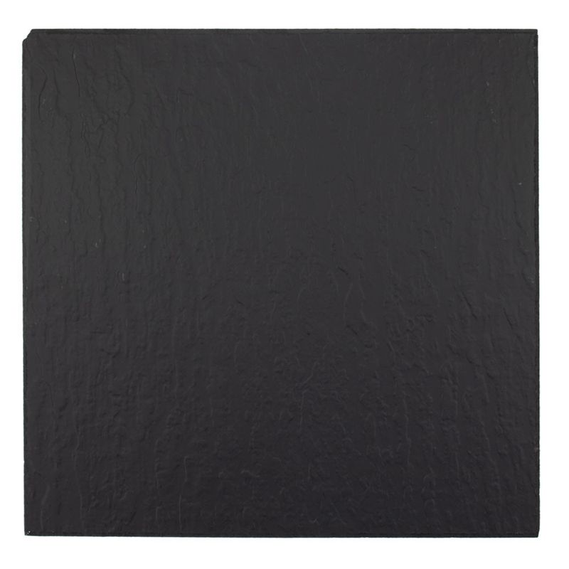 SVK Montana Blue/Black Textured Fibre Cement Slate Roof Tile - 600mm x ...
