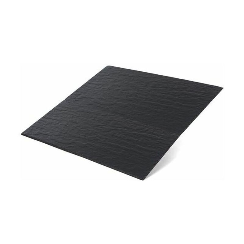 SVK Montana Blue/Black Textured Fibre Cement Slate Roof Tile - 400mm x ...