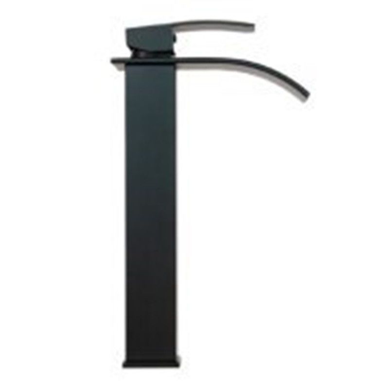 Tall Black Tap with Slotted Waste | clickbasin®