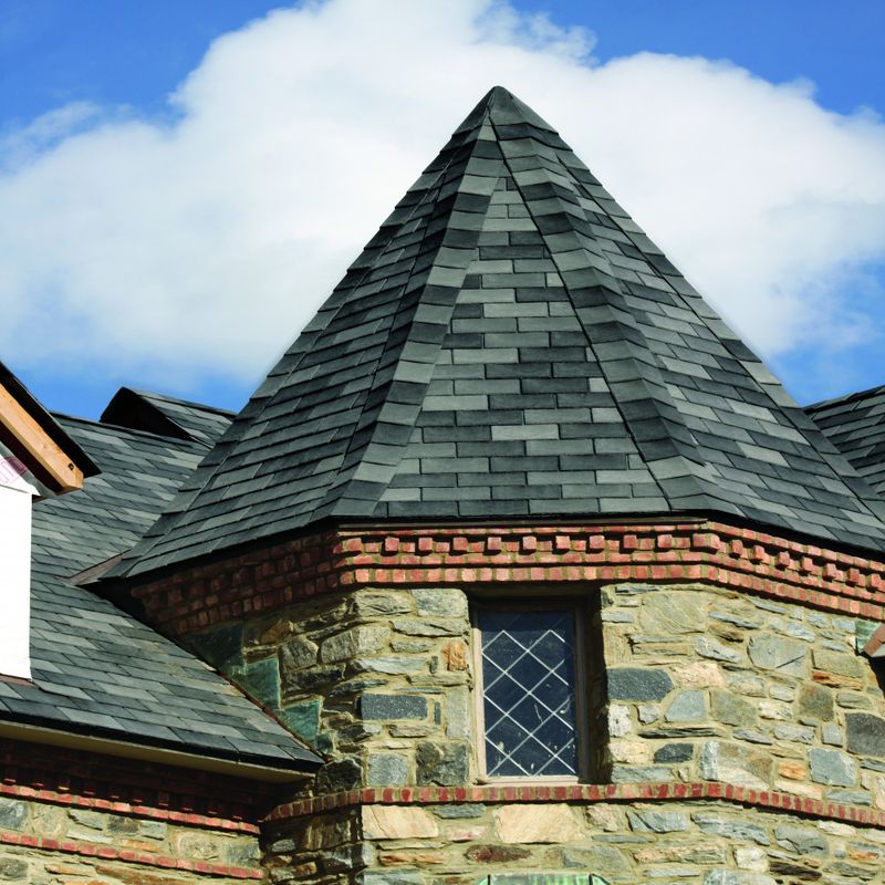 TapcoSlate Synthetic Slate Roof Tile Coachman Mix (790) - Pack of 25 ...