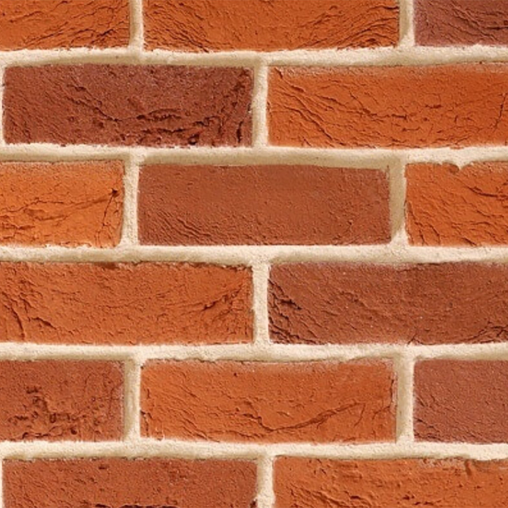 TBS Fine Handmade Textured Red Blend 65mm Brick - Pack of 625 ...