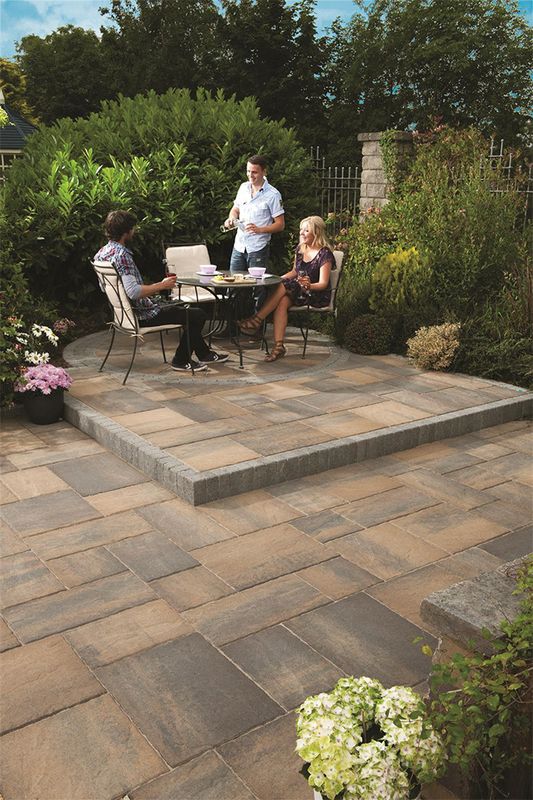 Tobermore Historic Flag Concrete Paving Slabs Bracken Riven Stone ...