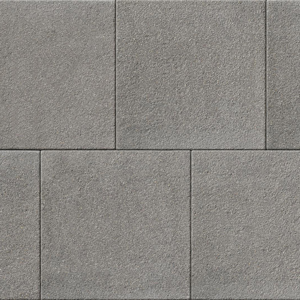 Tobermore Textured Flag Concrete Paving Slabs Charcoal 400mm x 400mm x ...