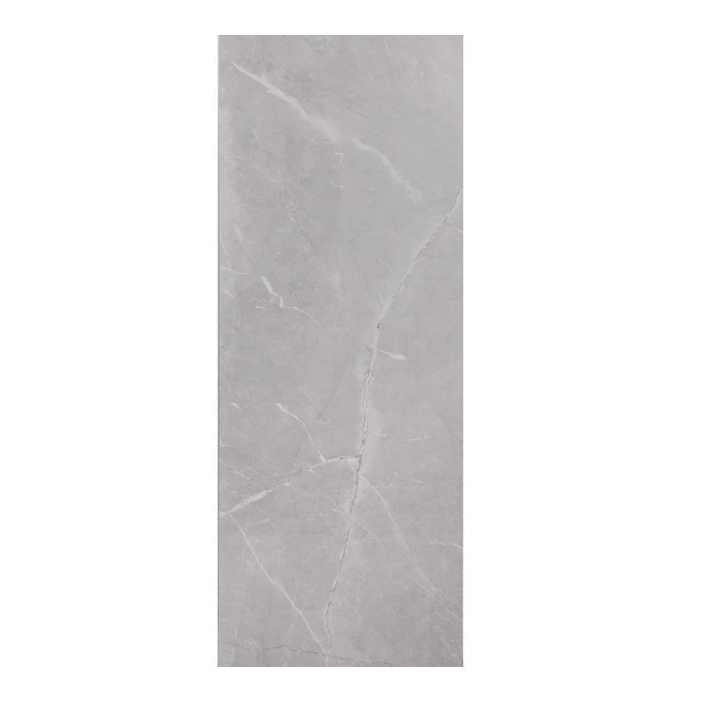Tundra Grey Matt Marble Effect Ceramic Wall Tile - 400mm x 1200mm ...