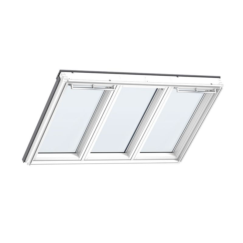 VELUX GGLS FFKF08 2066 Centre Pivot 3in1 Window Triple Glaze - 188cm x 140cm | Roofing Superstore®