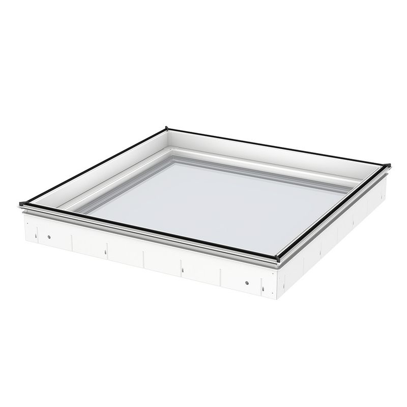 VELUX CFU 150080 0025Q Fixed Flat Roof Window Base Triple Glazed ...