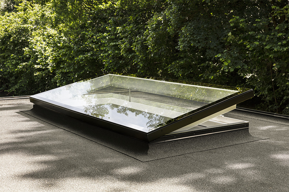 VELUX CVU 2093SA SOLAR Flat Glass Double Glazed Rooflight | Roofing ...