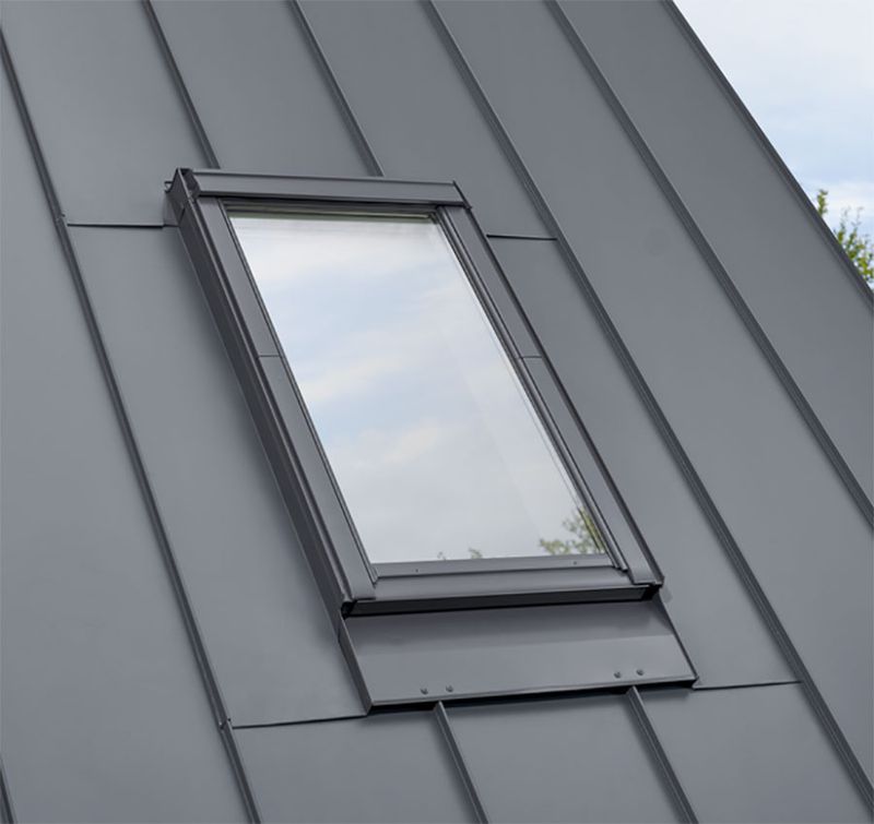 VELUX EDQ MK06 0000 Single Metal Roof Flashing - 78cm x 118cm | Roofing ...