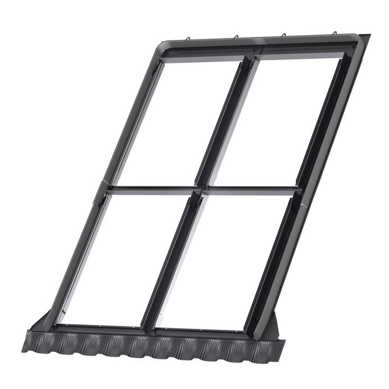 VELUX EKW S0222 Quattro up to 120mm Tile Flashing | Roofing Superstore®