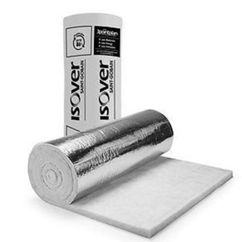 Ventilation 50mm Isover Ductwrap Wool Insulation Roll 1.2 x 13m ...