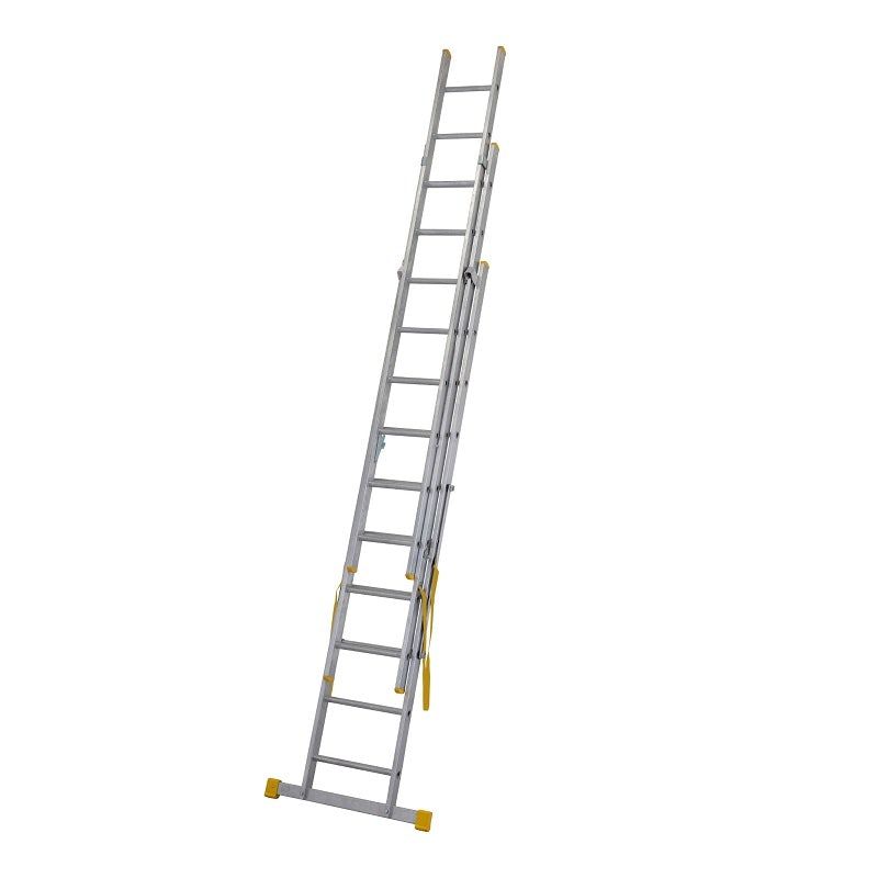 Werner 2.97m Triple Box Extension Plus Ladder x 4 - BS EN131 ...