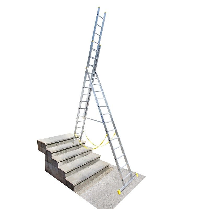 Werner 4.09m Triple Box Extension Plus Ladder x 4 - BS EN131 | Door ...