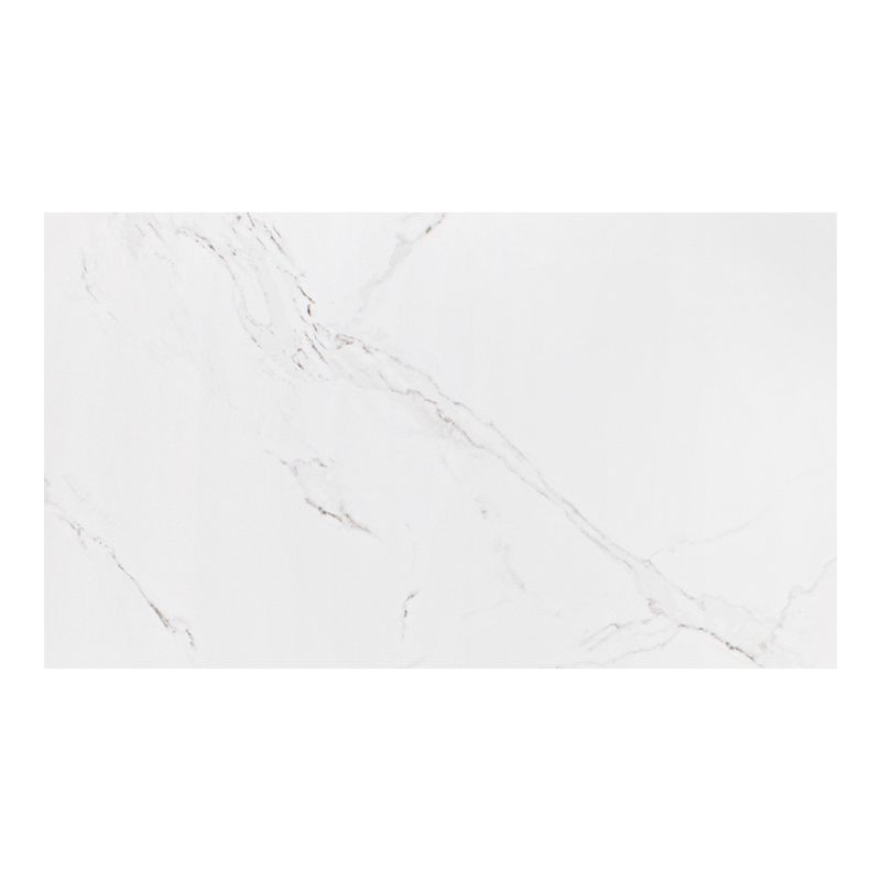 White Matt Marble Effect Porcelain Tile 600mm X 1200mm Tile Superstore®